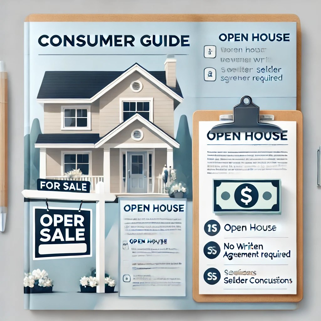 New Consumer Guide to Seller Concessions & Open House Rules: No Written ...